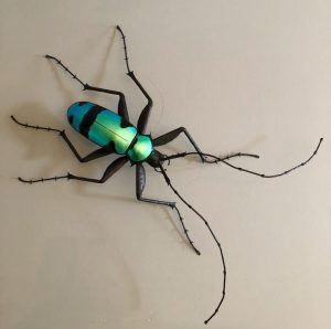 Green Long Horn Beetle