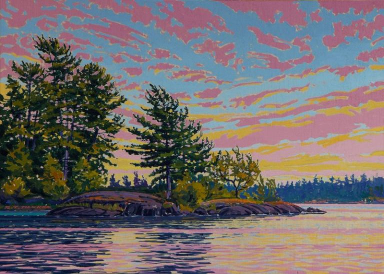 West of Oliver Island